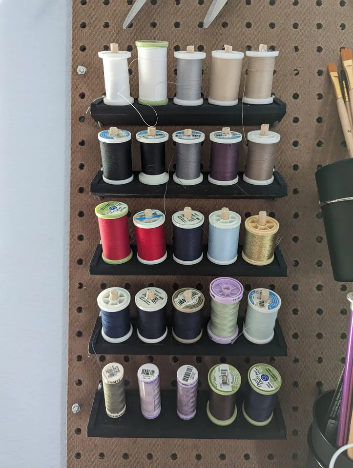 Thread Spool Holder by TheCraftyRhombus | Download free STL model ...
