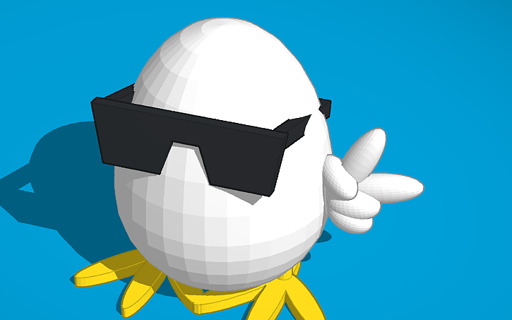 Cool egg by SuperCopperhead1 | Download free STL model | Printables.com