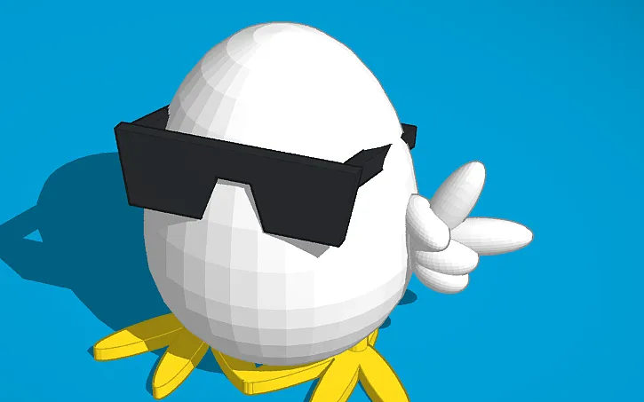 Cool egg by SuperCopperhead1 | Download free STL model | Printables.com