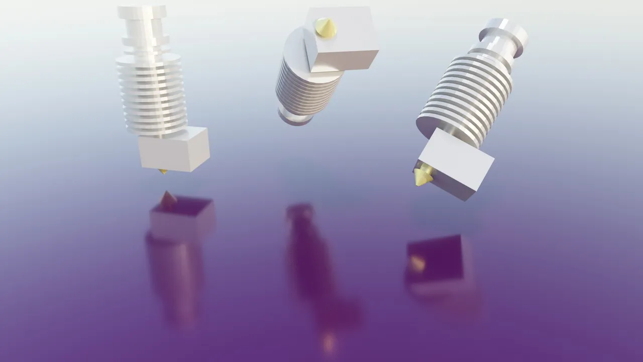 E3D V6 object with exact dimensions by goth2k | Download free STL model ...