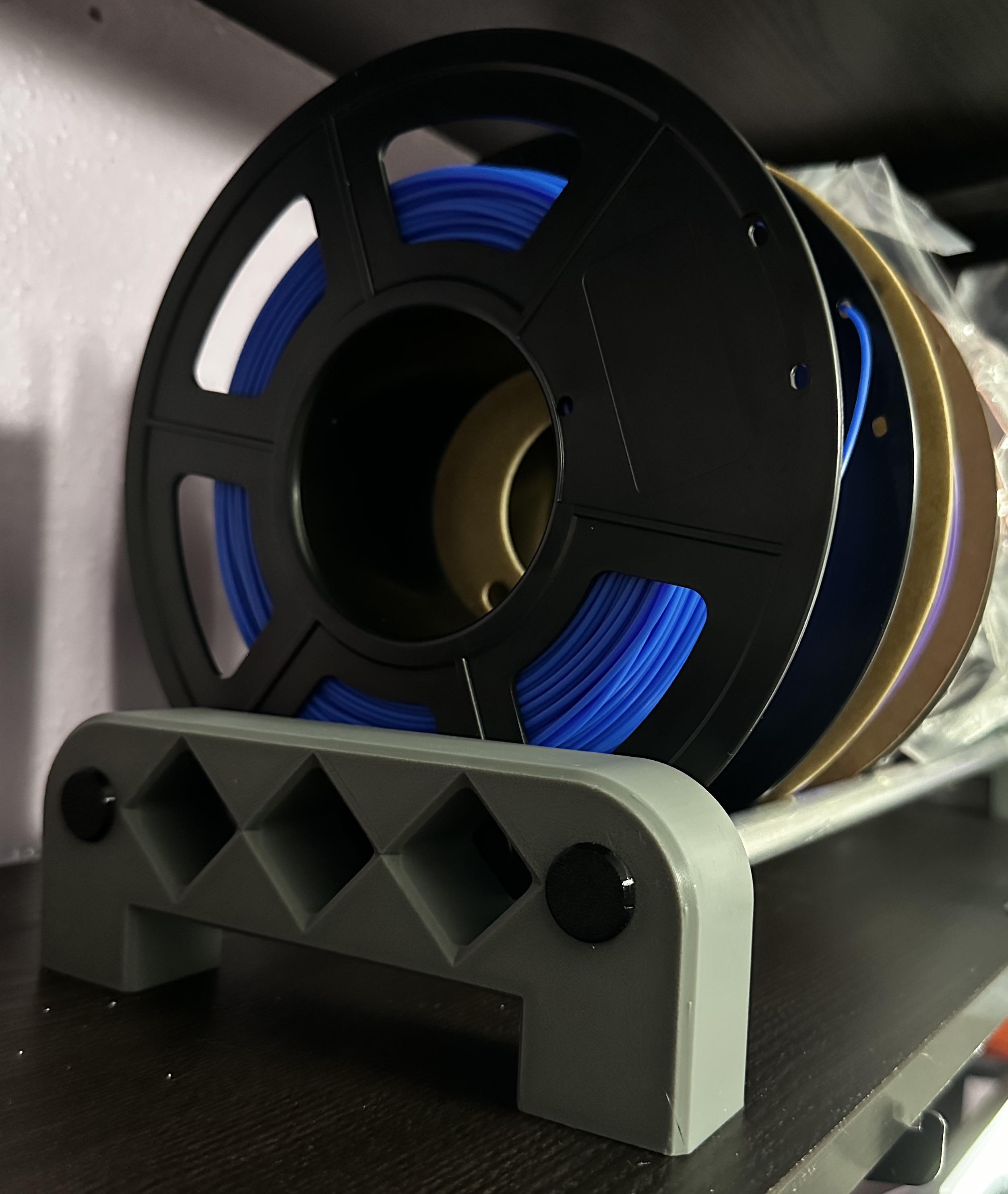 Filament Rack Support by Wiz3D | Download free STL model | Printables.com