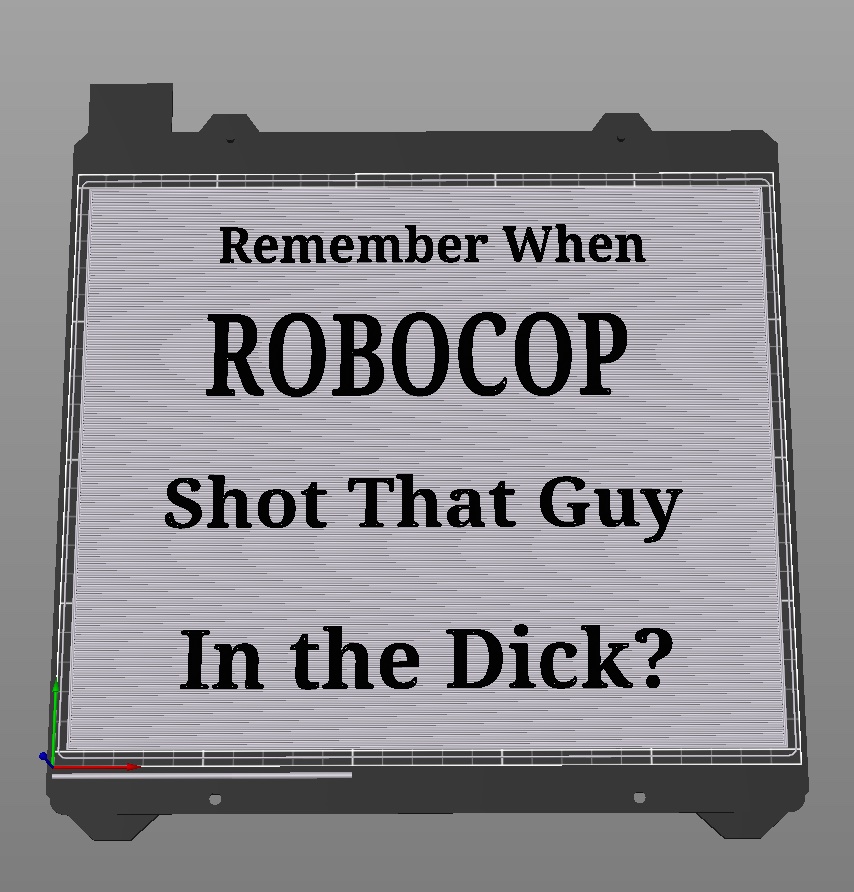 Robocop Quote by Gregory Siqueiros | Download free STL model ...