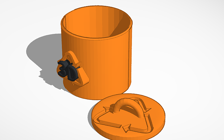 Filament trash can by SuperCopperhead1 | Download free STL model ...