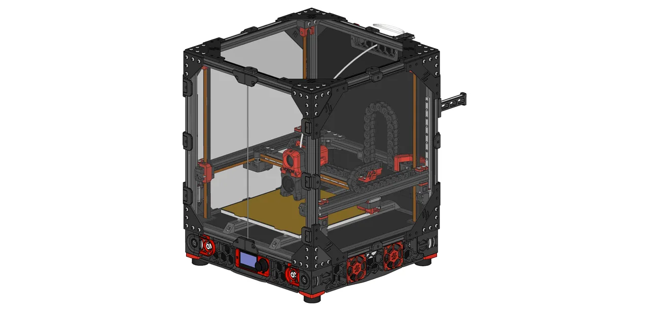 Voron corner bracket panel clip by PREMIUMTEA | Download free STL model ...