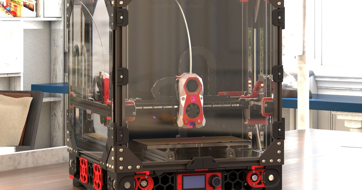 Voron corner bracket panel clip von PREMIUMTEA | Kostenloses STL-Modell ...