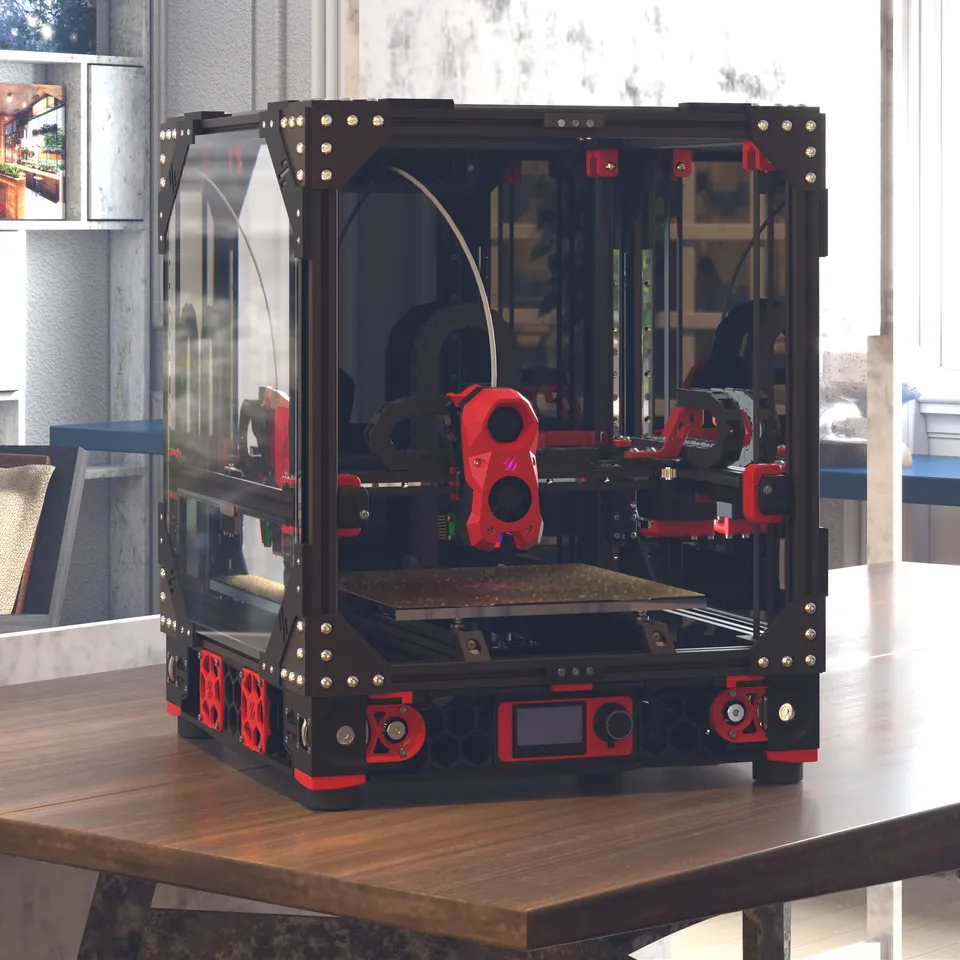 Voron corner bracket panel clip by PREMIUMTEA | Download free STL model ...