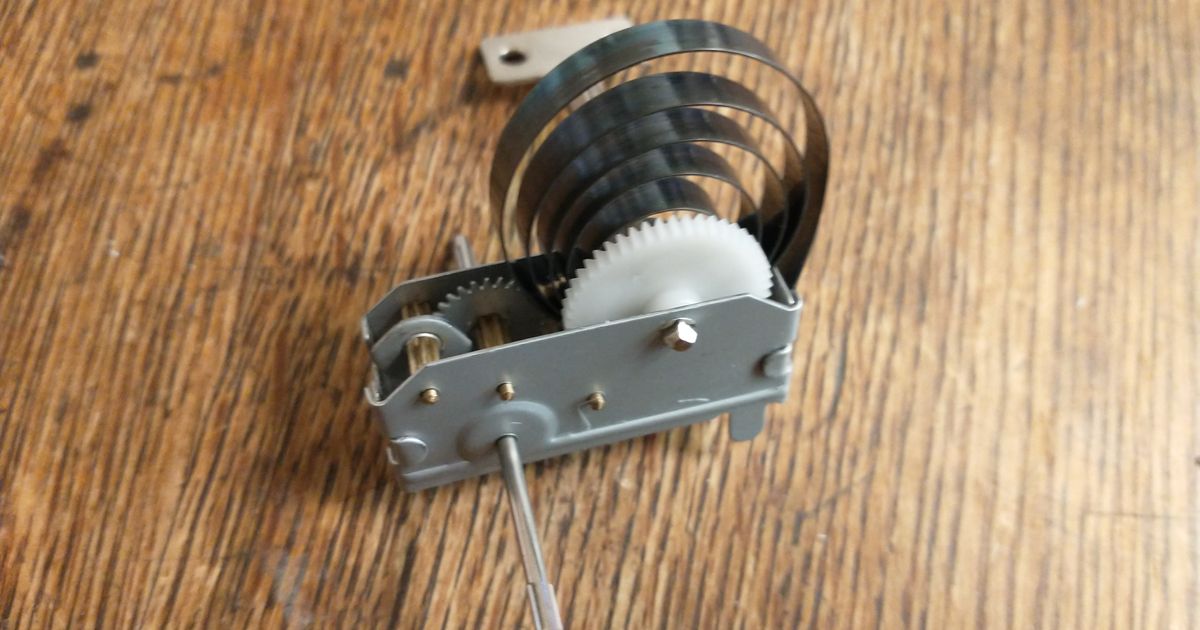 Spring Motor Reference Model by Books | Download free STL model ...