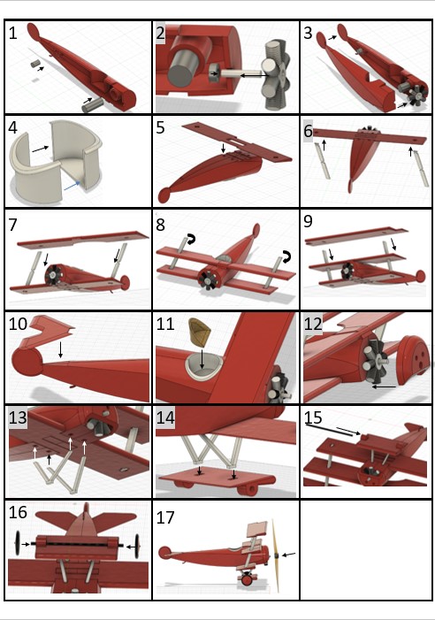 Kit card plane (NEW FLAPS) by VojTech3Dprints | Download free STL model ...
