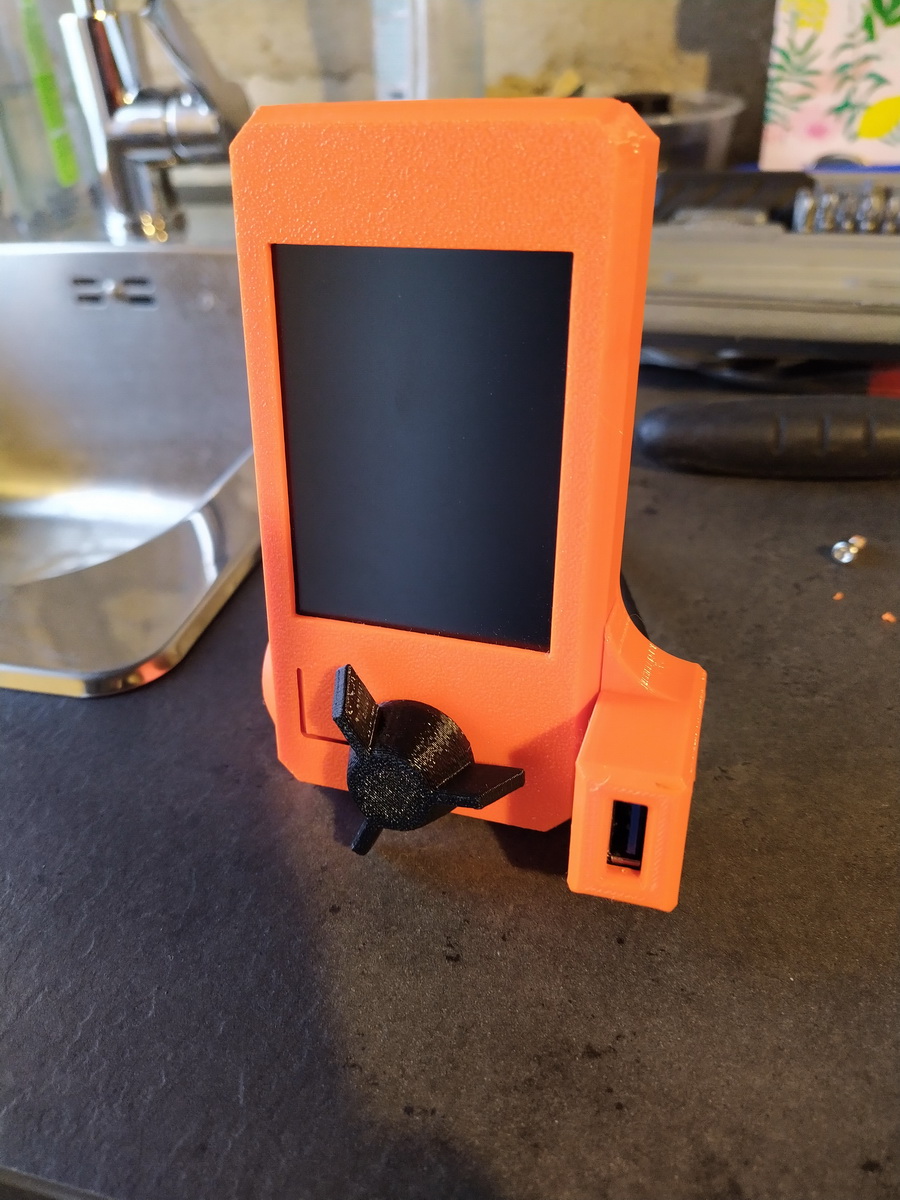 Prusa Mini+ display back cover with USB by Antoine | Download free STL ...