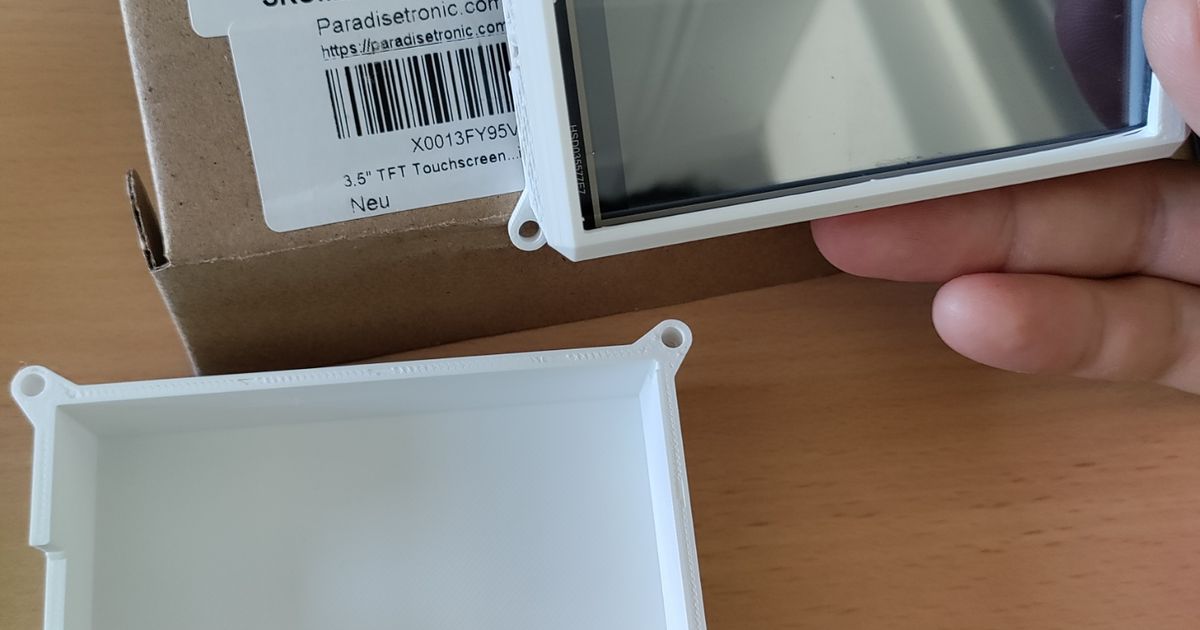Raspberry Pi 4 Handheld Wireless Touchscreen Computer By Fab Lab Siegen