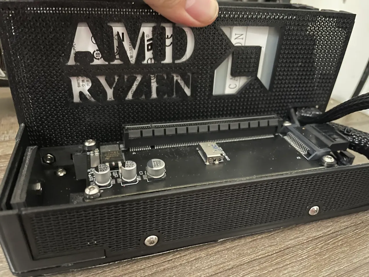 Oculink Flex 1U Power eGPU case by Vuong Bui | Download free STL model ...