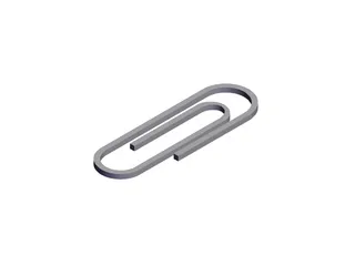 Paper Clip. by Robo3DDesiGn | Download free STL model | Printables.com