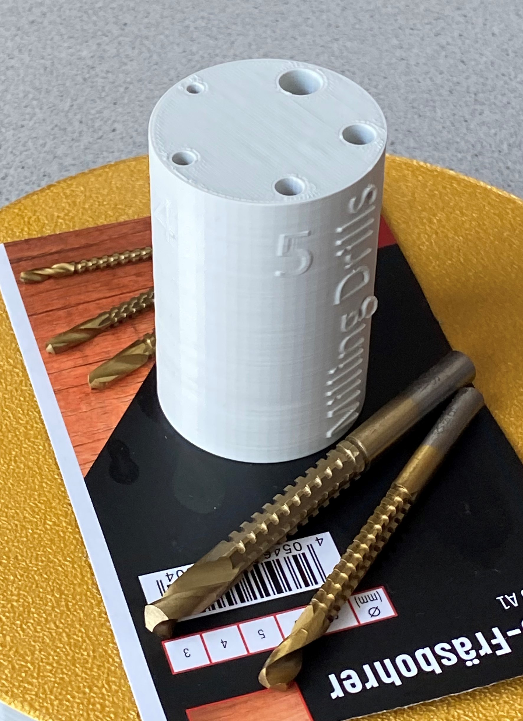 Box for Milling Drills (Fräsbohrer Parkside) by Tritschi | Download ...