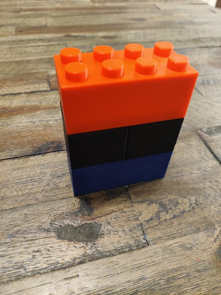 Simple LEGO Brick Style Stackable Boxes por RT3D | Descargar modelo STL ...