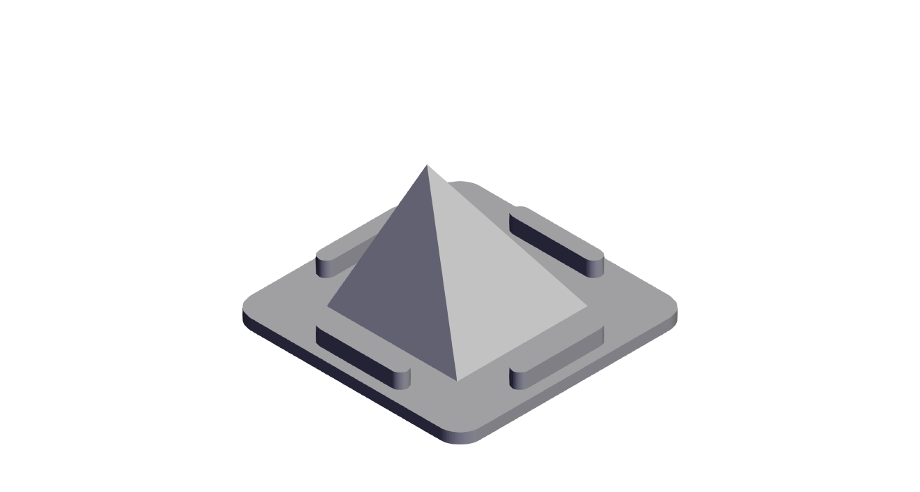 4-Sided Phone Stand. by Robo3DDesiGn | Download free STL model ...