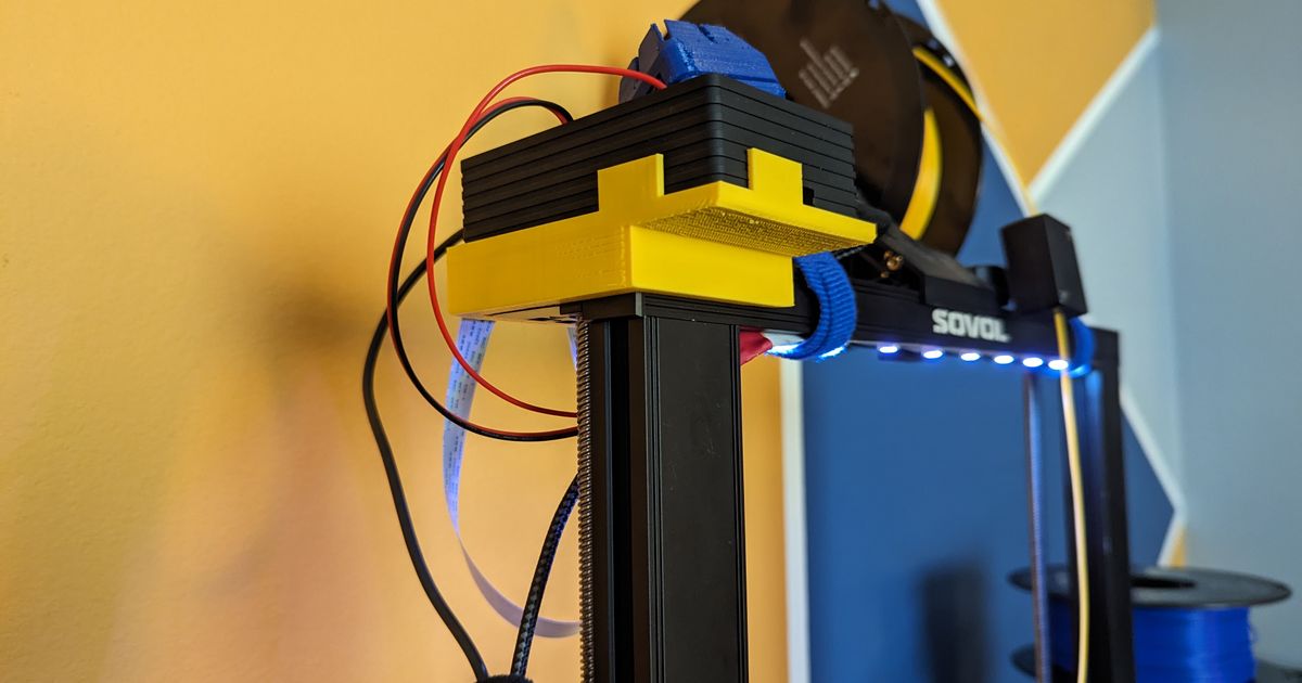 Sovol SV01 Pro Raspberry Pi Mount by John Barton | Download free STL ...