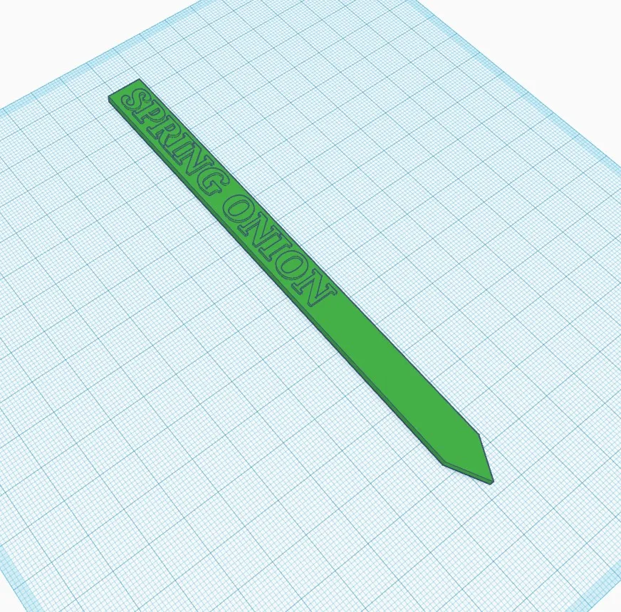 Beetroot Courgette Salad leaf and spring onion Seedling Labels by ...