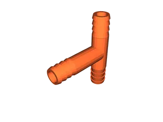 t junction pipe conector by LDscooters2004 | Download free STL model ...