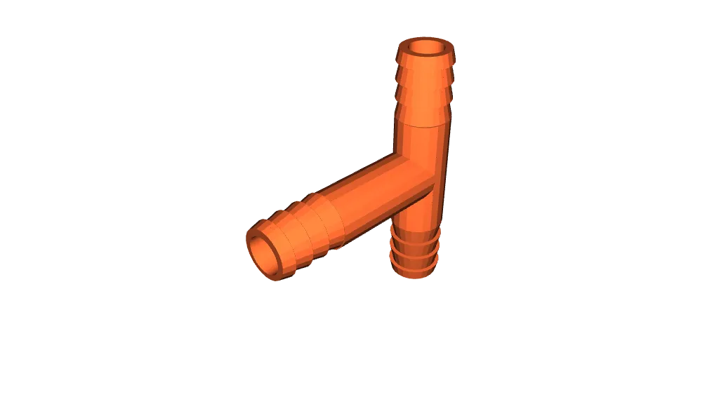 t junction pipe conector by LDscooters2004 | Download free STL model ...