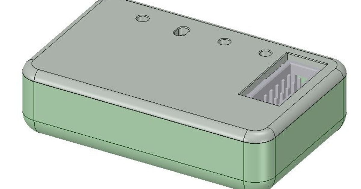 Sparkfun Bus Pirate case by bitlischieber | Download free STL model ...