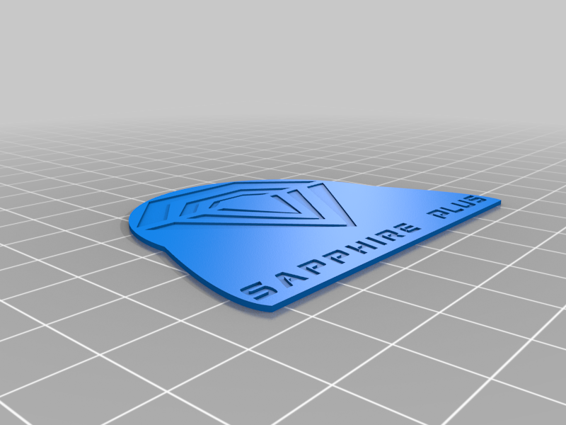 Sapphire Plus Logos by MagicHappenZ | Download free STL model ...