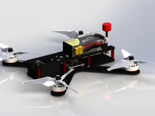 FPV Drone by Adr1an | Download free STL model | Printables.com