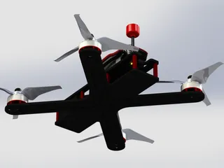 FPV Drone by Adr1an | Download free STL model | Printables.com