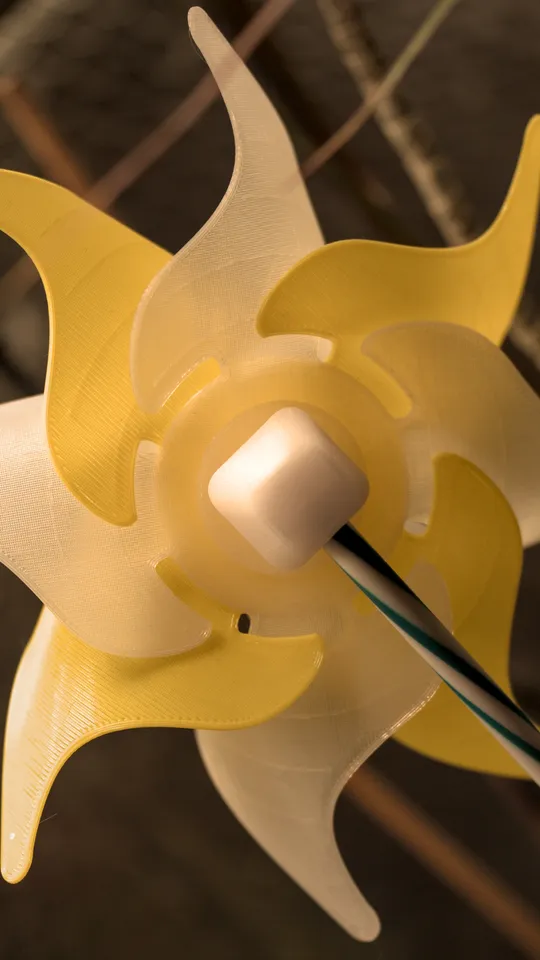 "Willy-Milly" - A 3D Printed Windmill Toy by SusManufactory | Download ...