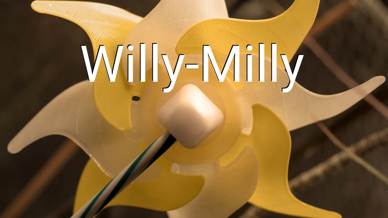 "Willy-Milly" - A 3D Printed Windmill Toy by SusManufactory | Download ...