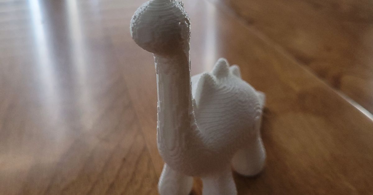 Cubic Dinosaur Toy by Toast | Download free STL model | Printables.com