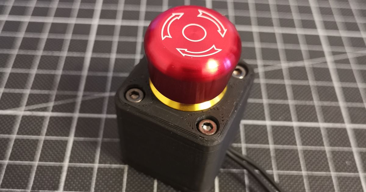 Small Emergency Stop for Motion Simulator Simracing by Jonas Lang ...