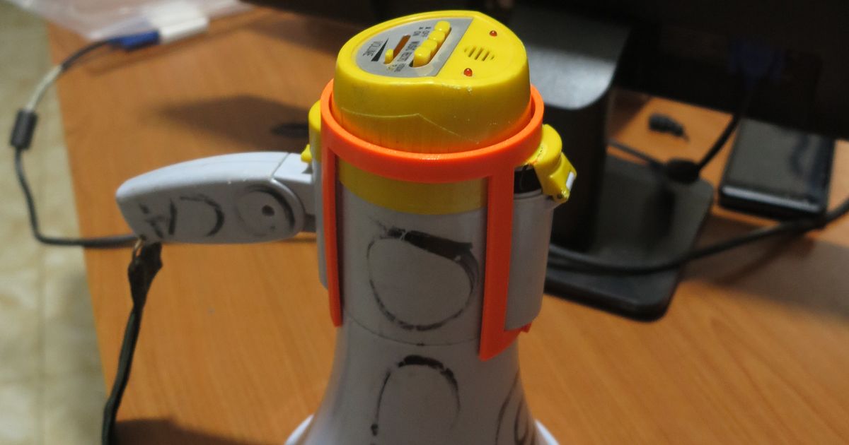 Bracket to fix the megaphone by Médecins Sans Frontières | Download ...