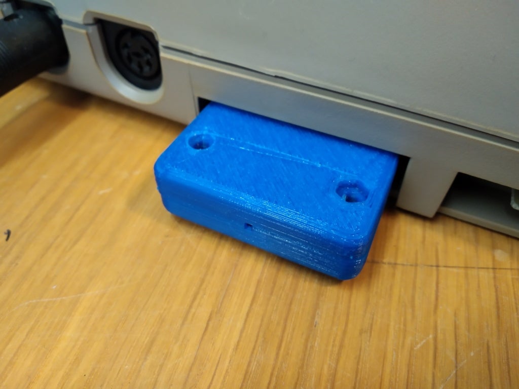 Commodore 64 Cassette / User Port Connector Cover by bitlischieber ...