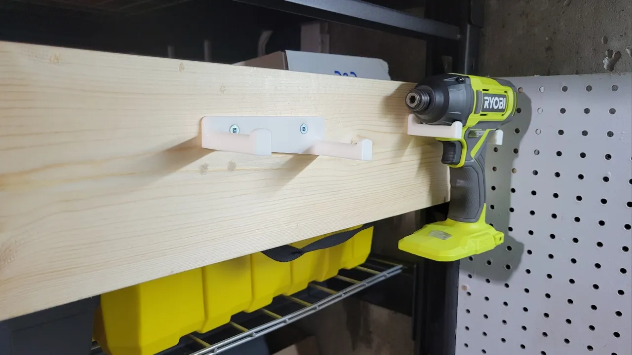 Ryobi/Generic Drill/Impact mount by Stubbsie | Download free STL model ...