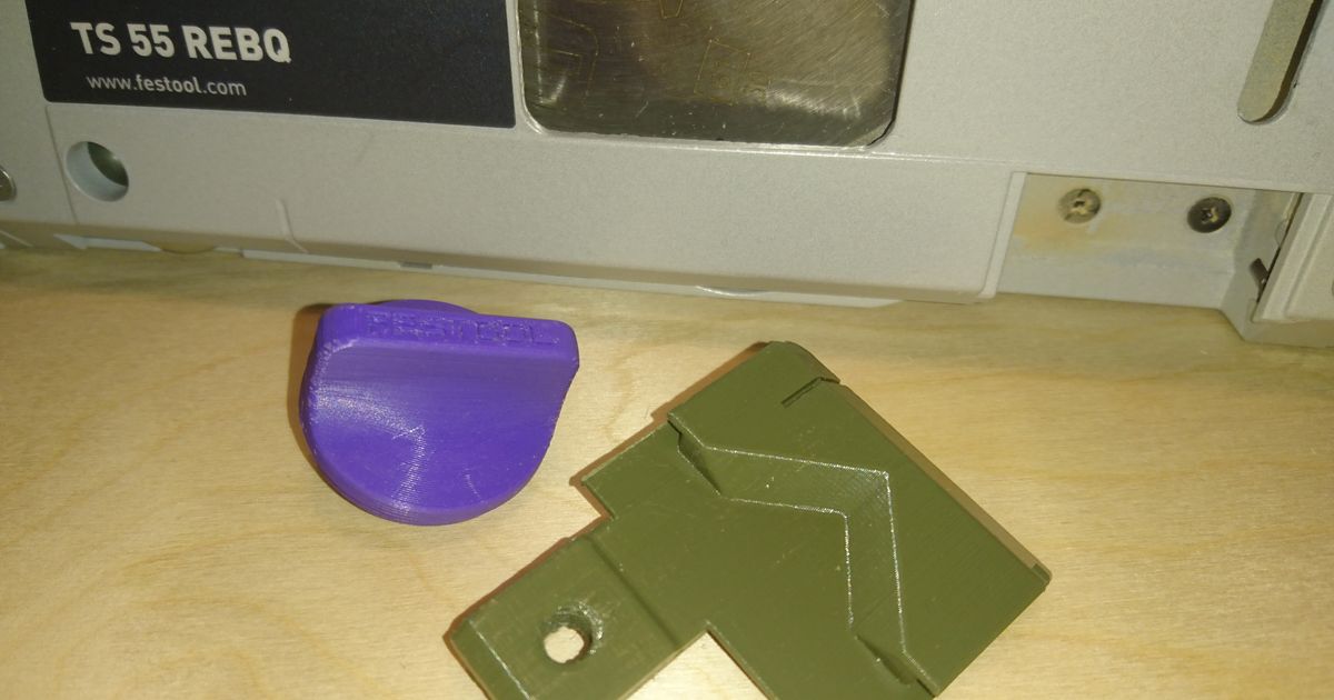 FESTOOL Built-In Thread Splinter guard SP-TS 55 R HARD VERSION IMPROVED ...