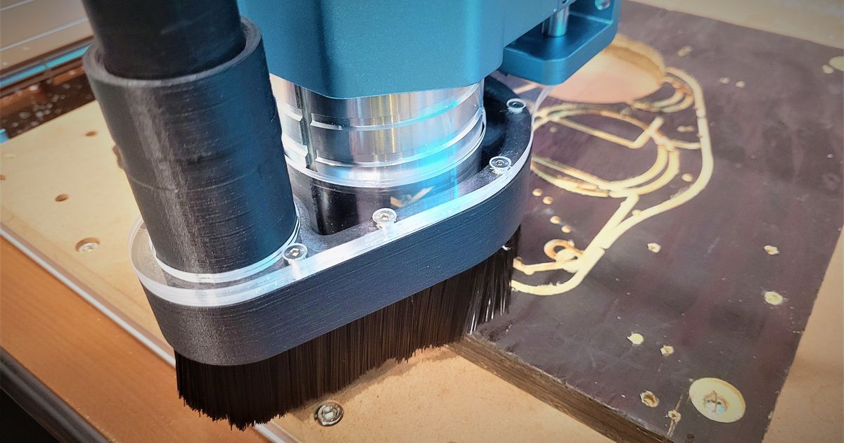 4040 Pro CNC 69mm Router Dust Boot by Canine Defense Technologies ...