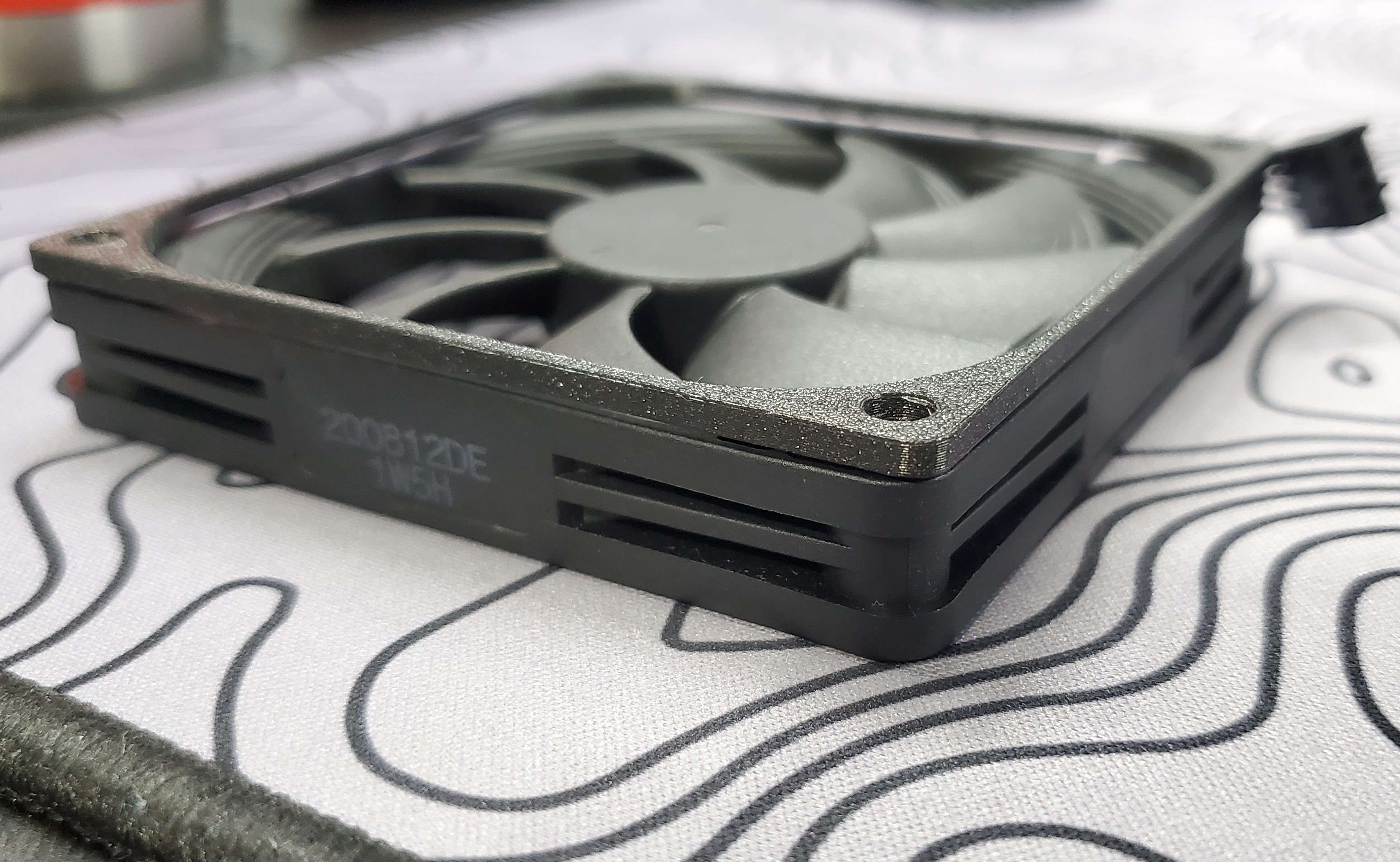 92mm Fan Spacer by Greymanx | Download free STL model | Printables.com