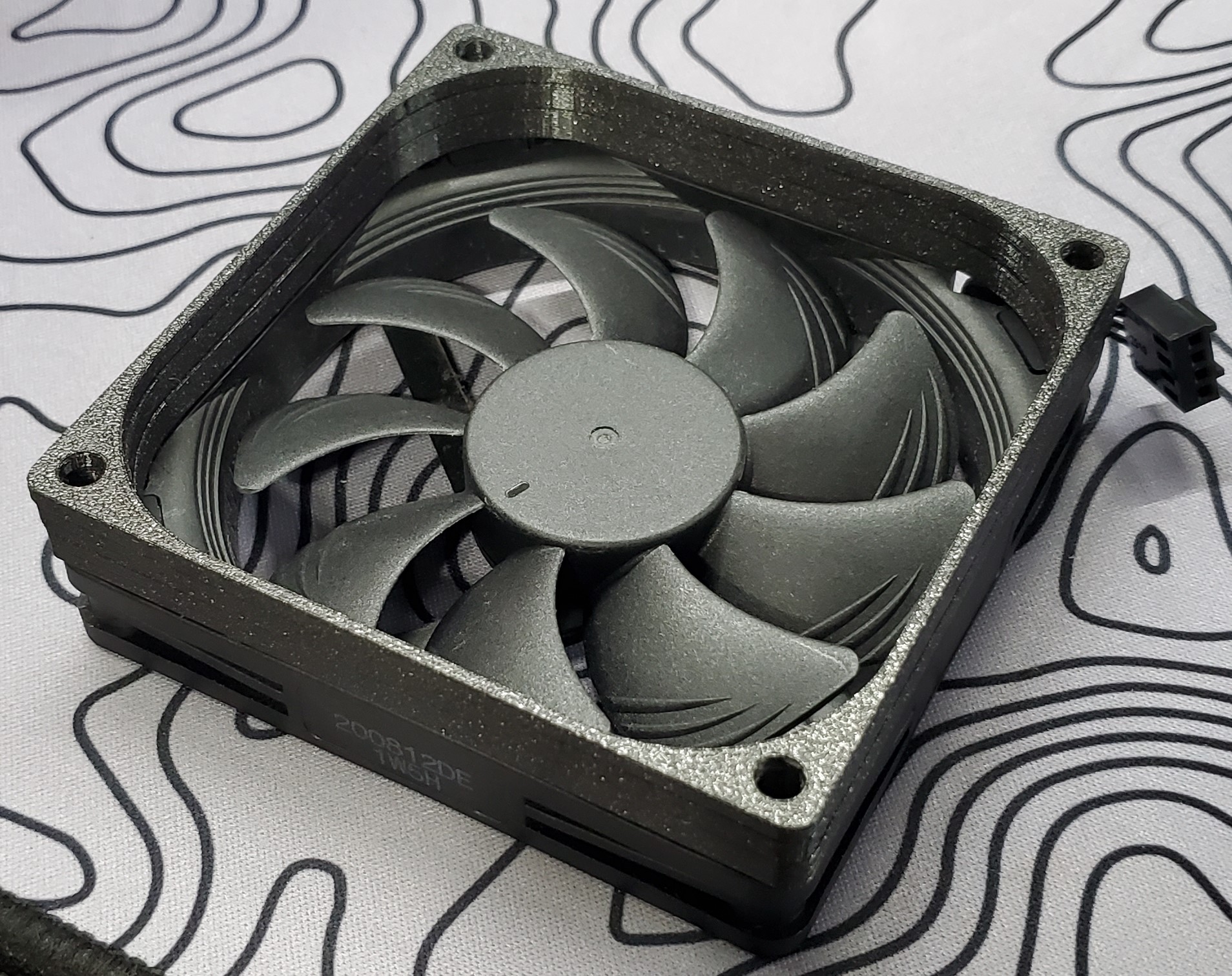 92mm Fan Spacer by Greymanx | Download free STL model | Printables.com