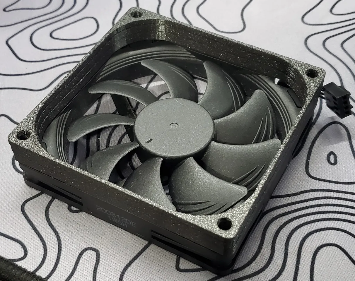 92mm Fan Spacer by Greymanx | Download free STL model | Printables.com