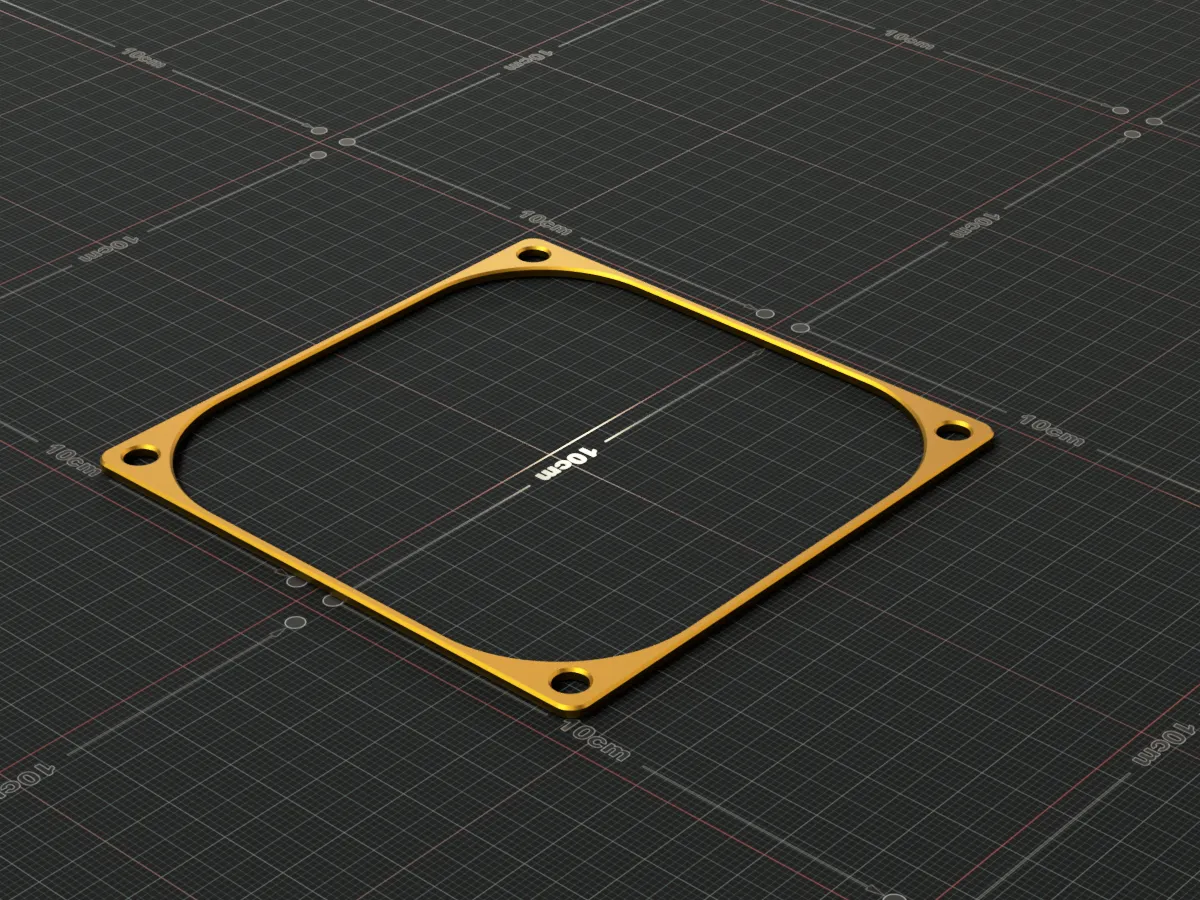92mm Fan Spacer by Greymanx | Download free STL model | Printables.com
