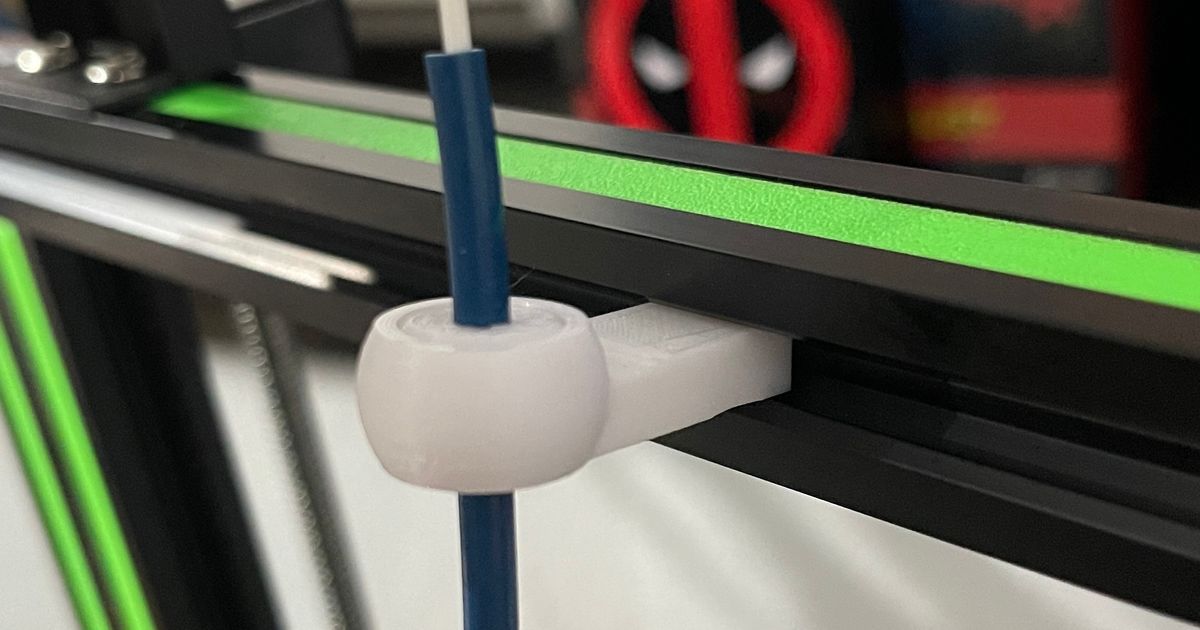 Ender 3 filament guide for sprite extruder by 3DeezNutz | Download free ...