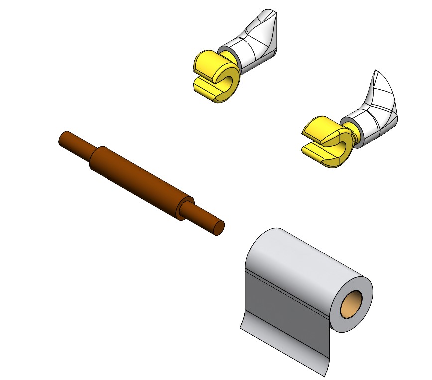 Lego Figure Minimalistic Paper Towel Holder by Cartesius 3D | Download ...