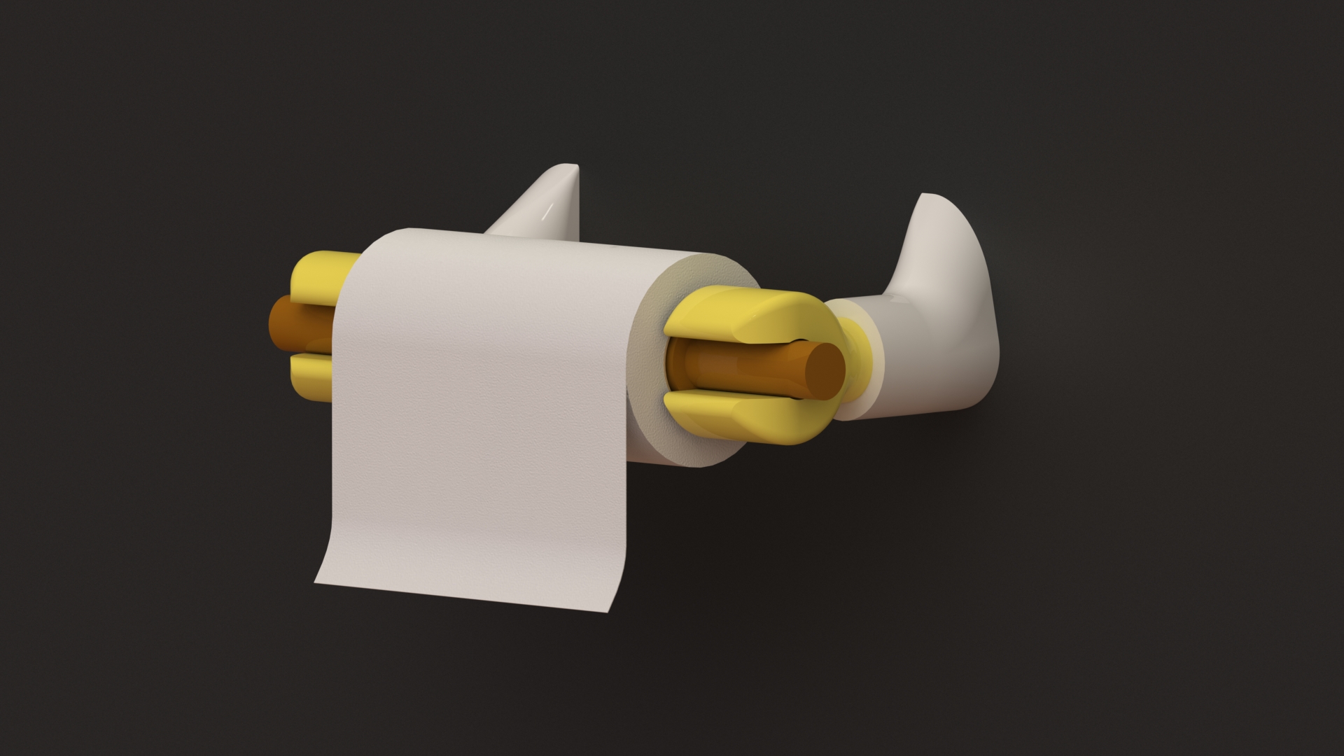 Lego Figure Minimalistic Paper Towel Holder by Cartesius 3D | Download ...