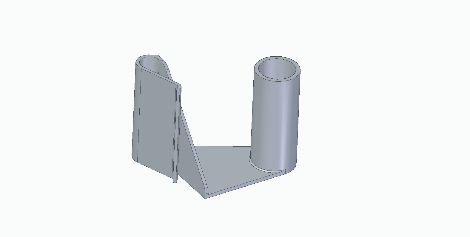 Toilette paper holder - clamp edition by 3D2H | Download free STL model ...