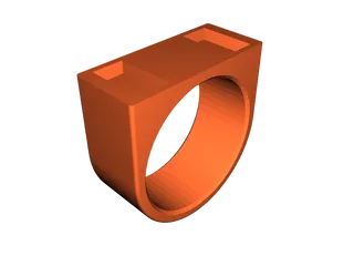 NES Controller Ring Multi Color by brinkbeat | Download free STL model ...