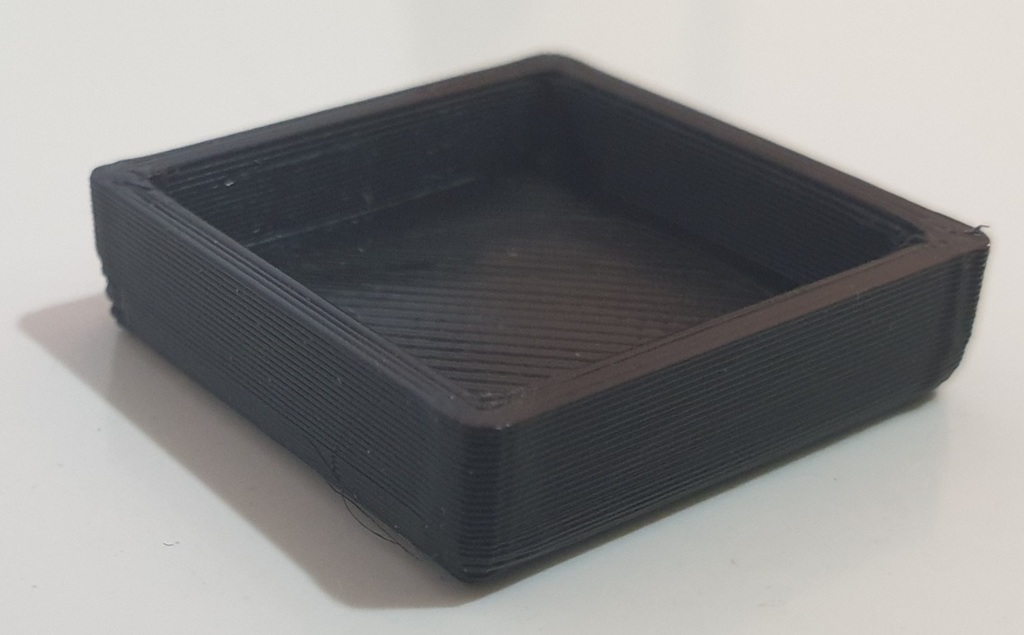 Square profile cap 19mm - 3/4" by goth2k | Download free STL model ...