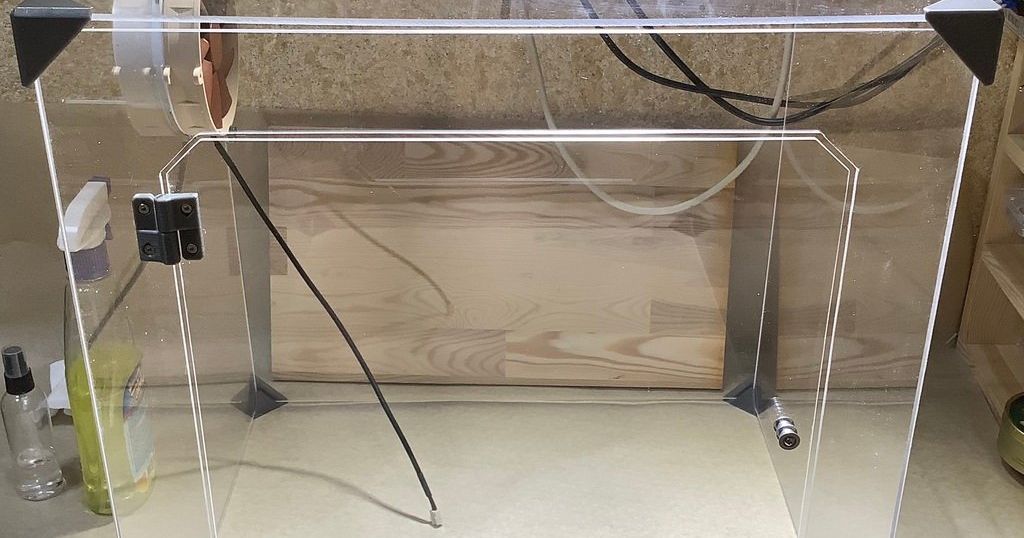 Easy Acrylic 3d Printer Enclosure by s.o.v.a | Download free STL model ...