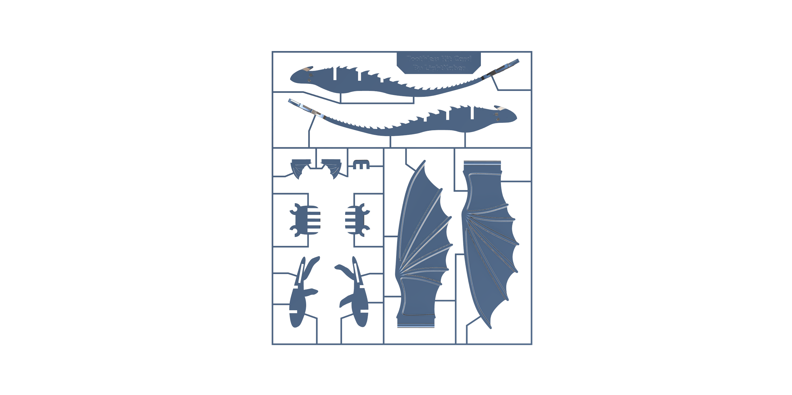 Toothless Dragon Kit Card - How to Train Your Dragon by LightXaber ...