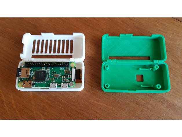 Raspberry PI Zero case GPIO and cam by Pulpataro | Download free STL ...