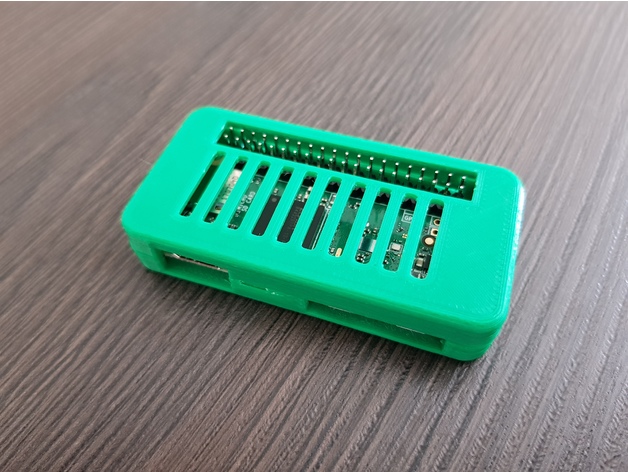 Raspberry PI Zero case GPIO and cam by Pulpataro | Download free STL ...